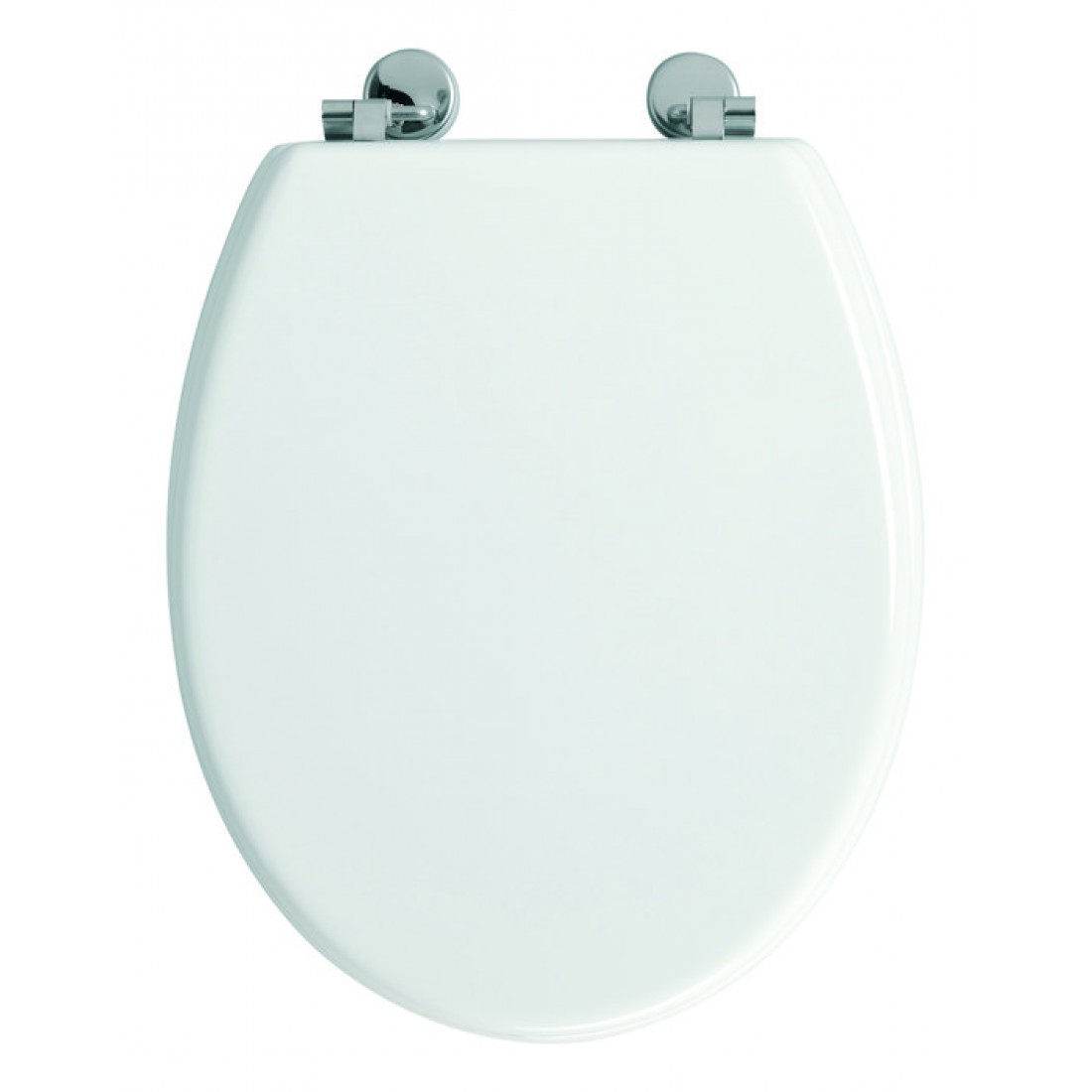 Allibert BOLIVA wc bril geperst hout Wit gelakt